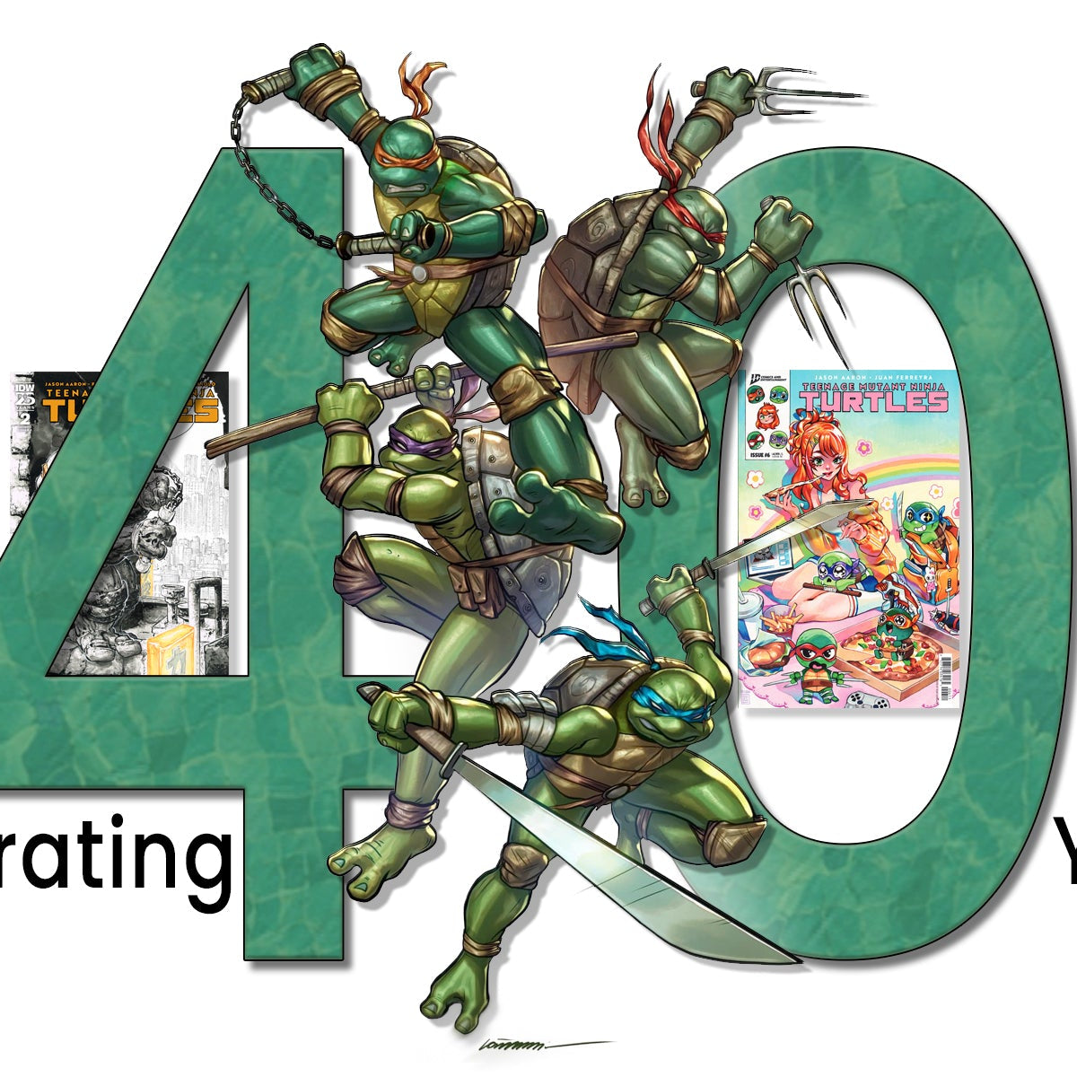 Celebrating the 40th Anniversary of the Teenage Mutant Ninja Turtles ...