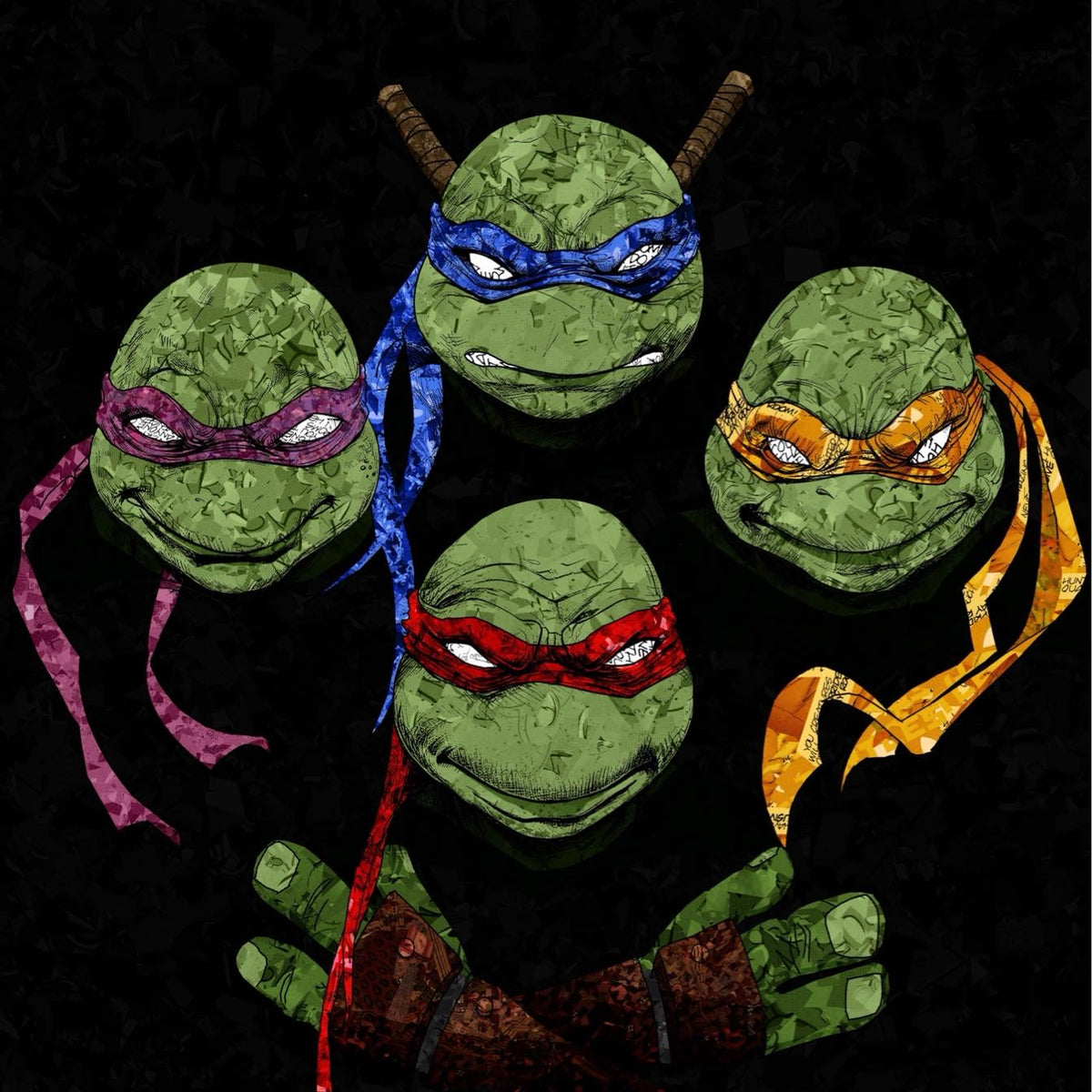 Teenage Mutant Ninja Turtles #1 (2024) Kyle Willis Cover. Afshari Comi ...