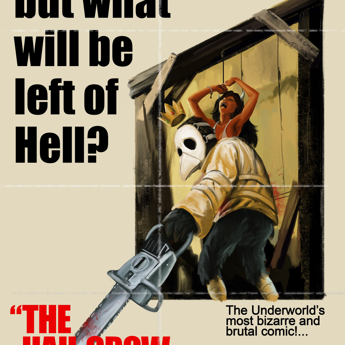 Hail Crow: King of Hell - Afshari Comics - Fan Expo Dallas Exclusive