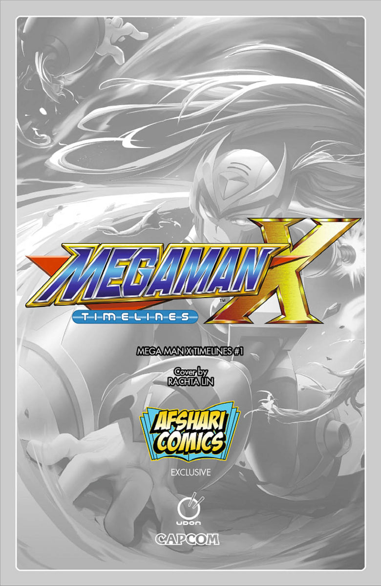 Mega Man X Timelines #1 Afshari Comics Exclusive - Rachta Lin ‘Zero’ V